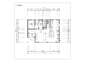 【間取り例】2階建て 4LDK 24.83坪 (2s0261) - 間取り図コム